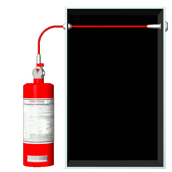 Fire Trace SYSTEM - FM200 | Amesh.USA